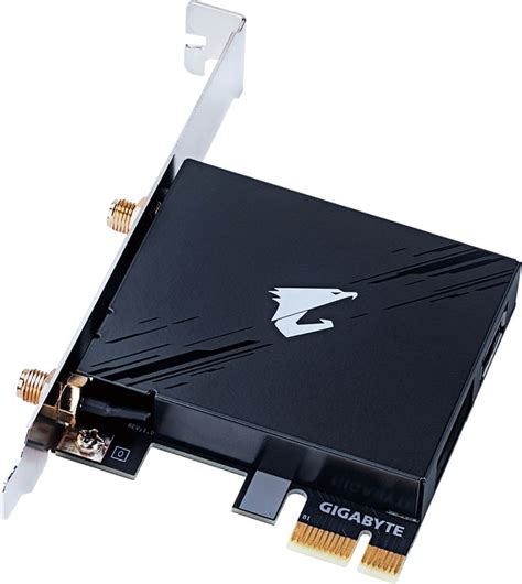 Gigabyte Gc Wifi7 Tri Band 2x2 Mu Mimo Wifi 7 Pci E Wireless Adapter Wootware