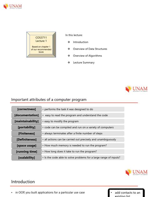 Lecture 1 Introduction Pdf Algorithms Data Structure