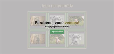 Github Leosagliajogo Da Memoria Construção De Um Jogo Da Memória Com Html Css Javascript