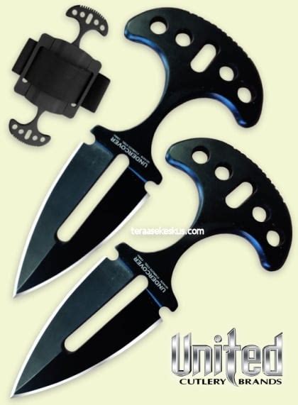 Nyrkkiveitsi Nyrkkipuukko Undercover Twin Push Daggers