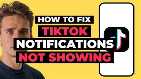 How To Fix Tiktok Notifications Not Showing Youtube