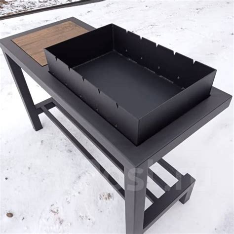 Мангальная зона мангал Кемпинговая кухня и мебель в Хабаровске