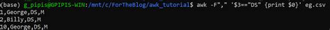Awk Tutorial For Data Scientists And Engineers Predictive Hacks