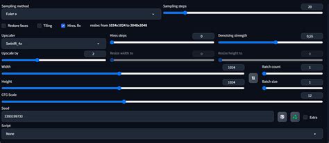 Hires Fix Is Working But Upscaler For Img Img With Same Settings Is