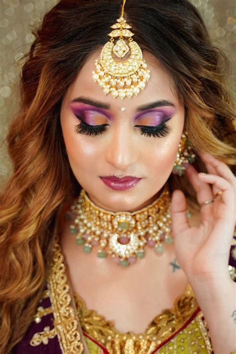 Bold Purple Eye Makeup Looks For Modern Brides Bridal Makeup Images