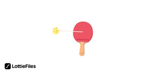 Free Ping Pong Animation By Quan Le Lottiefiles