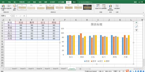 在excel中怎么把数据转换成柱形图 360新知