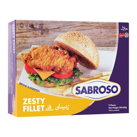 Buy Sabroso Zesty Fillet 550g Online At Special Price In Pakistan