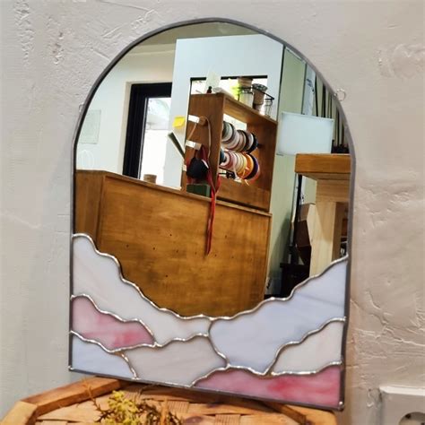 스테인드글라스 하늘 거울 아이디어스