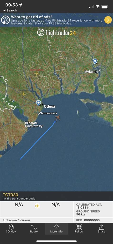 “invalid Transponder” Not Long Disappeared From The Radar R Flightradar24