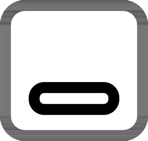 Vector Illustration Of Minimize Window Or Button Vector Art At Vecteezy