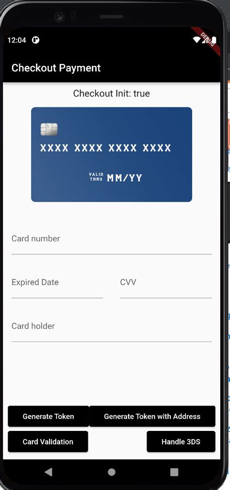 Github Bakht200checkoutpaymentflutter