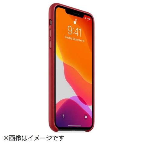 【純正】iphone 11 Pro Max レザーケース （product）red Mx0f2fe A レッド Apple｜アップル 通販