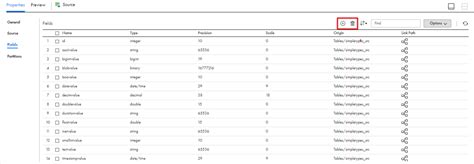 adding and removing source fields