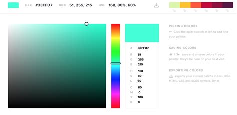 Hexadecimal Color Picker