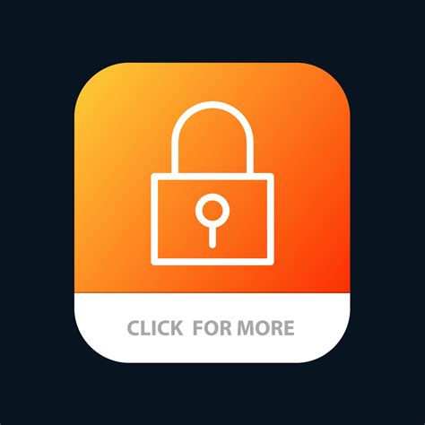 Lock Password Password Lock Secure Password Mobile App Button Android