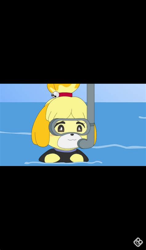 Isabelle In Her Swimsuit By Isabellenintendo On Deviantart