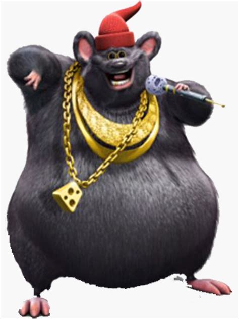 Biggie Cheese Sticker For Sale By Nairebis Redbubble