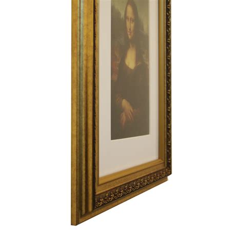 قیمت و خرید تابلو مدل نقاشی مونالیزا لبخند ژکوند اثر لئوناردو داوینچی