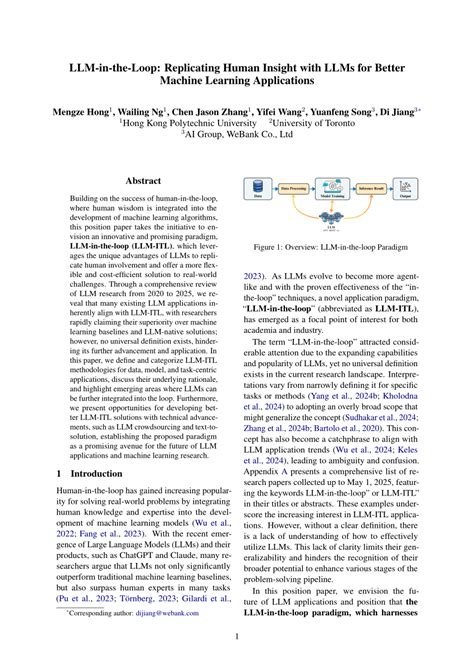 Pdf Llm In The Loop Replicating Human Insight With Llms For Better