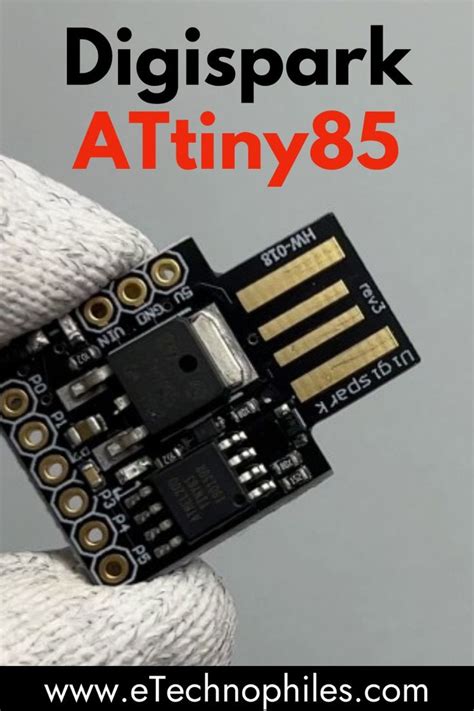 Digispark Attiny85 With Arduino 23 In 2025 Arduino Microcontrollers