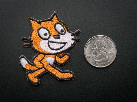 Scratch Skill Badge Iron On Patch Raspberry Pi Arduino