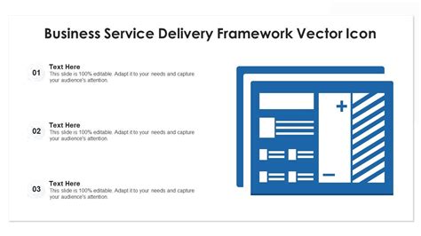 Business Service Delivery Framework Vector Icon Ppt PowerPoint Presentation File Design