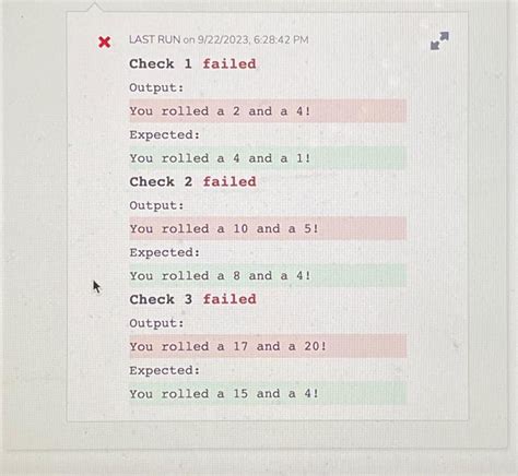 Solved I Dont Know How To Fix This Code So It Matches With Chegg