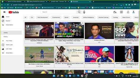 Github Gaurav0597youtubeclone Javascript I Made Youtube Clone By