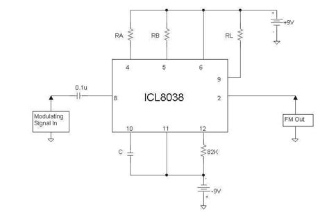 Frequency Modulator Circuit Diagram