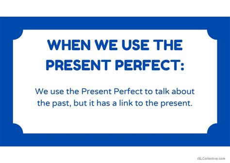 Present Perfect Powerpoint General G… English Esl Powerpoints