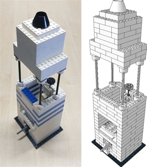 High Resolution Microscope Is Made From Lego Bricks Physics World