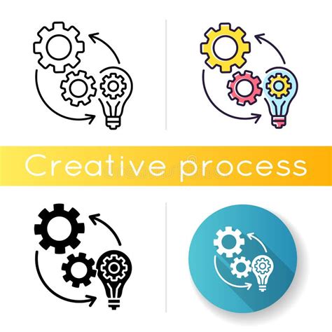 Implementation Icon Implementation Concept Symbol Design Vecto Stock Vector Illustration Of