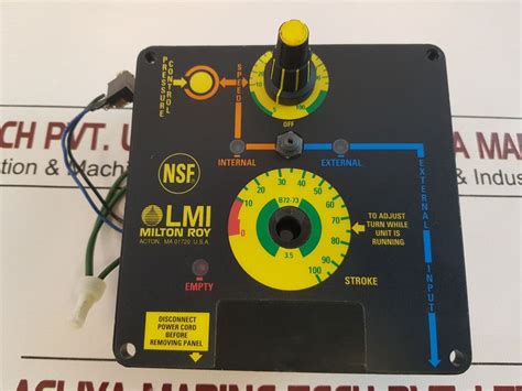 Lmi Milton Roy Micropace Control Unit With Mp 100 Converter Aeliya Marine