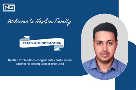 Nexgen Iot Solutions On Linkedin Newjoinee Welcometotheteam