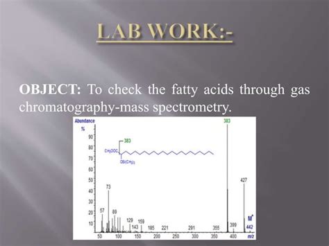 Gas Chromatography Mass Spectometry Pptx Chemistry Science
