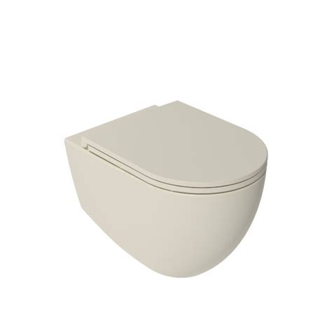 Isvea Infinity тоалетна за вграждане слонова кост