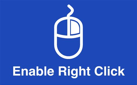 Enable Right Click Extension Tim Leland