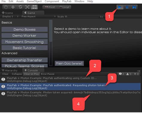 Photon Quickstart Playfab Microsoft Learn