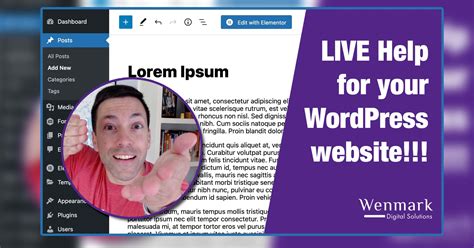 Get Wordpress Help Wenmark Digital Solutions Llc