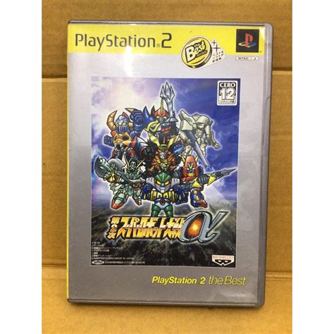 แผ่นแท้ Ps2 รวมภาค Super Robot Taisen Japan Wars Scramble Commander