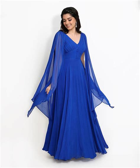 Blue Azure Gown Sanjana Thakur 4112090