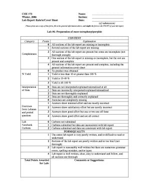 Free Editable Lab Report Templates In MS Word DOC PdfFiller