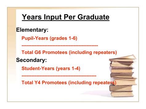 Deped Performance Indicators Formula Ppt