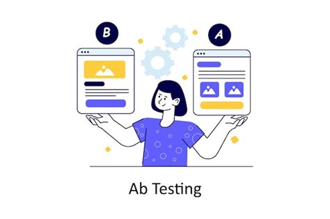 Premium Vector Ab Testing Flat Style Design Vector Illustration Stock Illustration