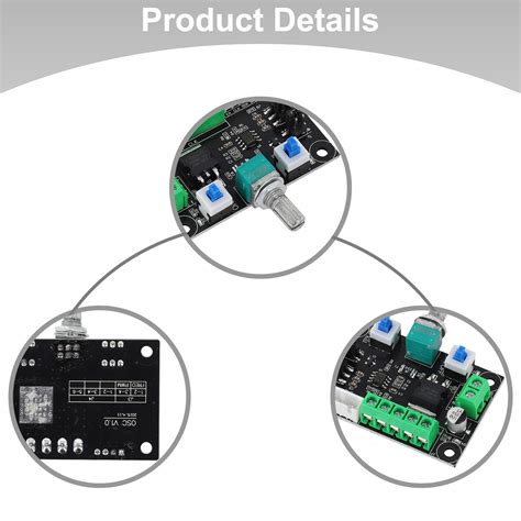 Dc8 24 V Stepper Motor Pulse Signal Generator Module For Stepper Motor Driver Controller Speed