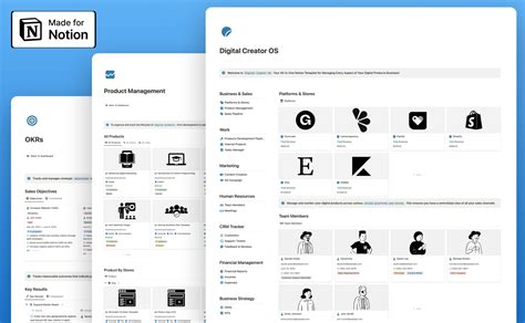 Digital Creator Os For 29 By Heyismail Business Notion Template
