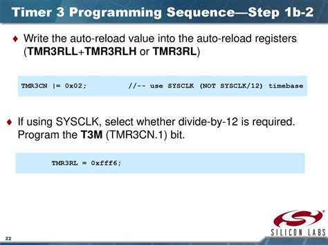 Timer Operations And Programming Ppt Download