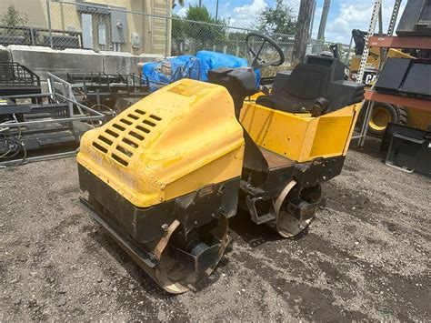2008 Wacker Neuson Rd11 Smooth Drum Roller Compactor Caa Heavy Equipment