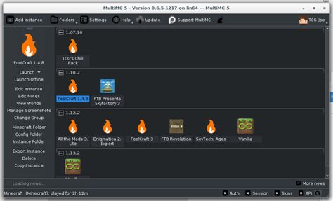 MultiMC Logging Me In Offline Issue MultiMC Launcher GitHub